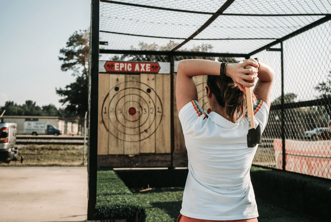 Mobile Axe Throwing - North Carolina | Epic Axe